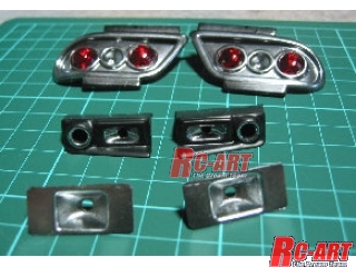Yokomo 180SX for Light parts rounded corners Altezza Lights set RC-ART