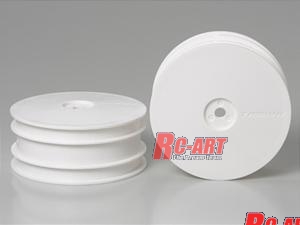 DB01 Dish Wheels - Front/White RC-ART